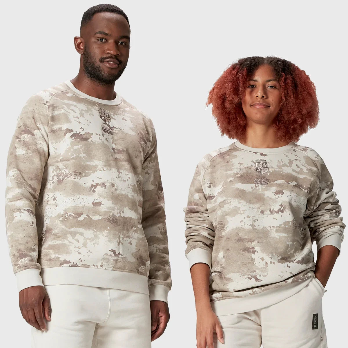 Canterbury British & Irish Lions Camo Crew Sweatshirt – Rugbystuff.com