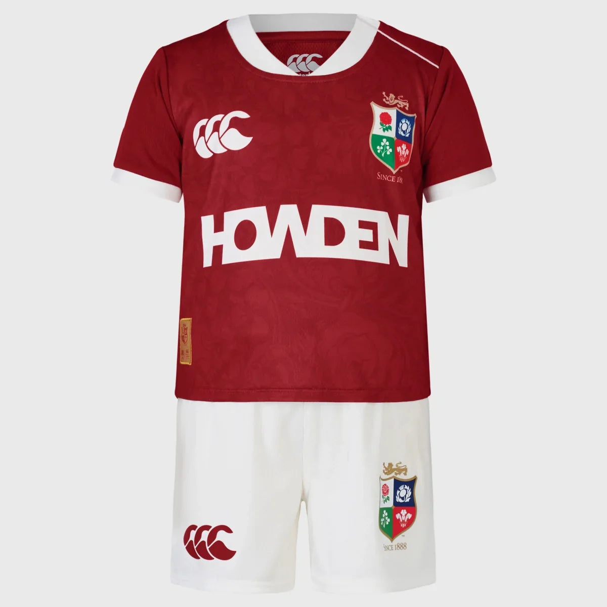Canterbury British & Irish Lions 2025 Infant Rugby Shirt & Shorts ...