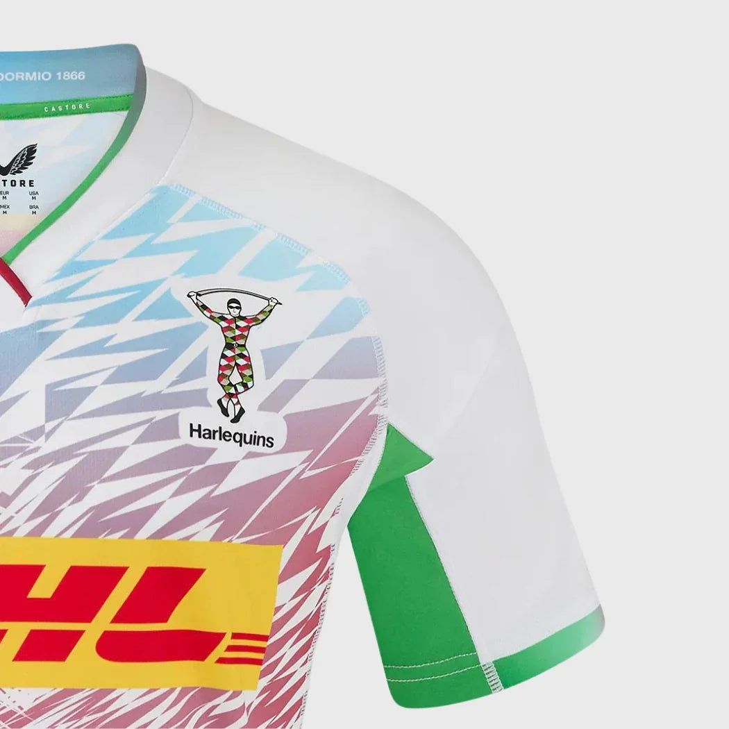 Castore Harlequins Kid's Away Replica Rugby Shirt 2024/25 – Rugbystuff.com