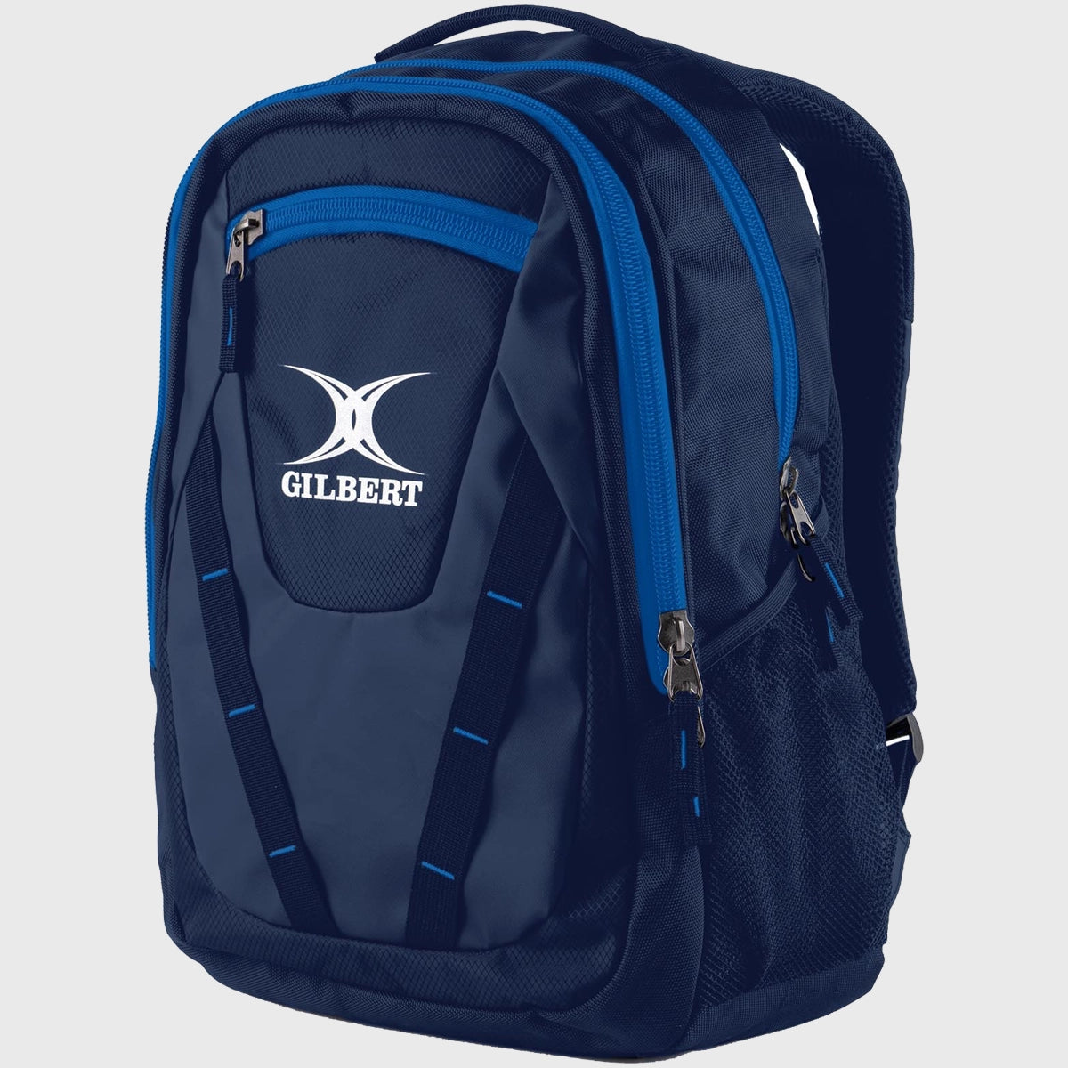 Gilbert Club V4 Rugby Rucksack Backpack Navy/Royal – Rugbystuff.com