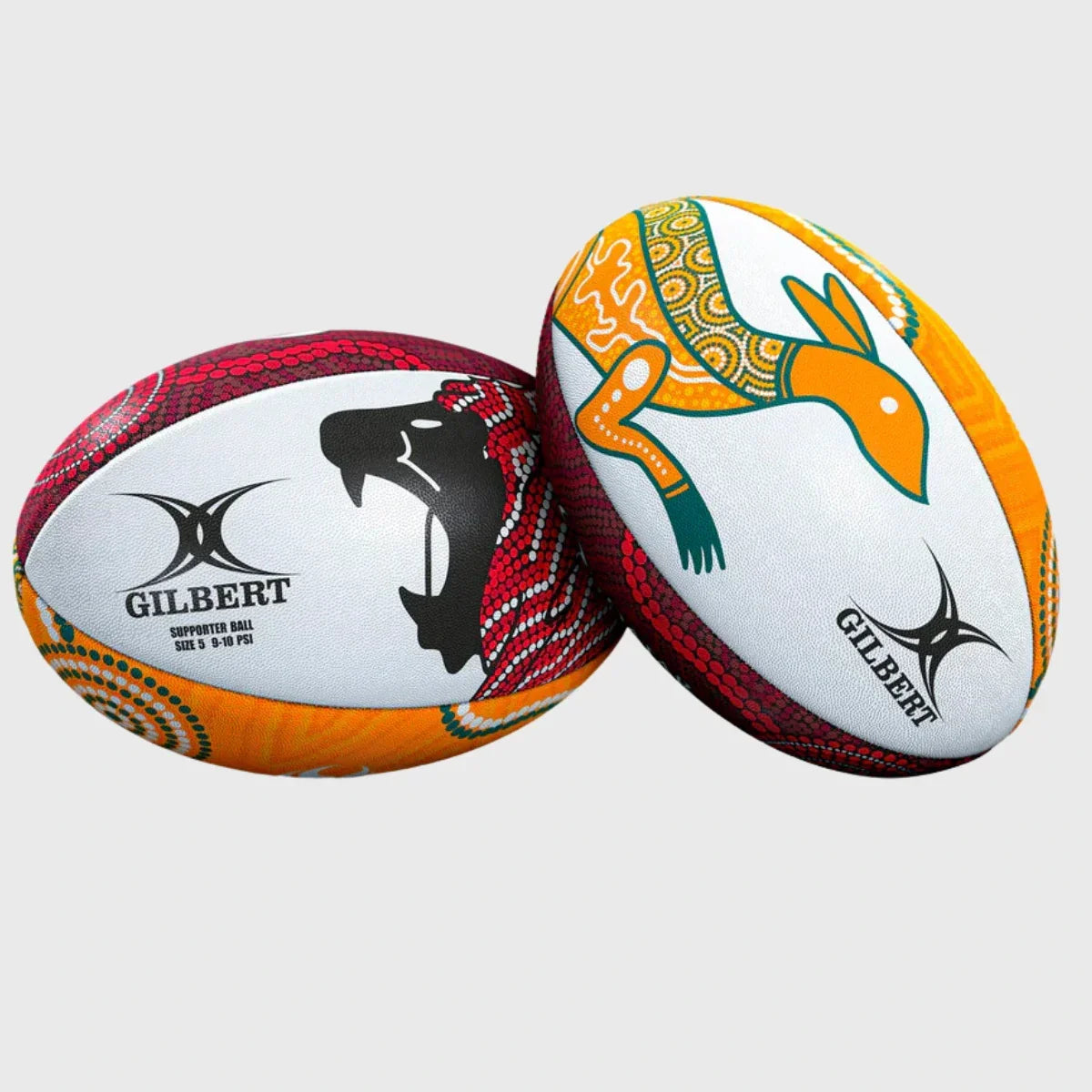Gilbert British & Irish Lions 2025 Supporter Rugby Ball – Rugbystuff.com