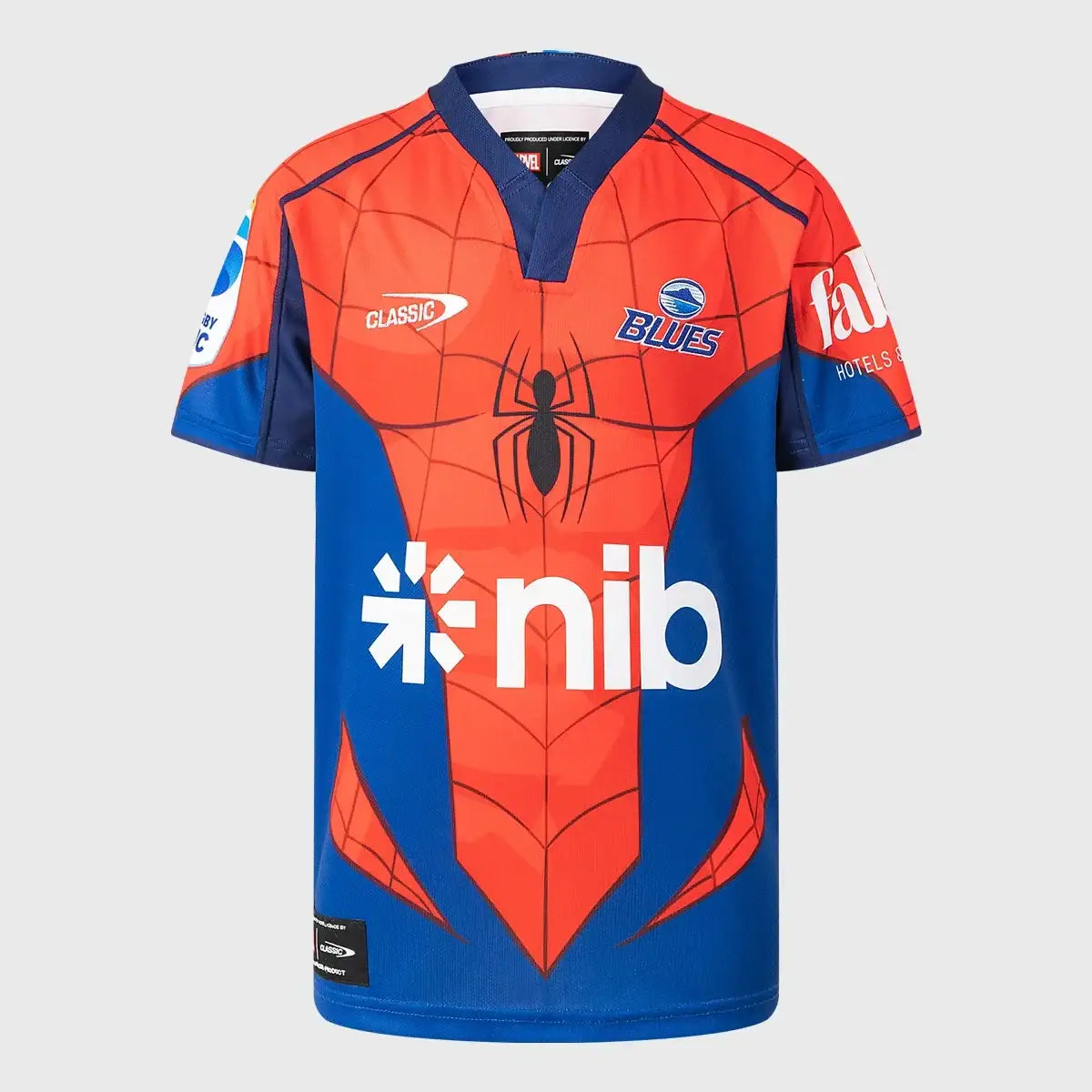 Classic Blues Spider-Man Kid's Replica Rugby Shirt – Rugbystuff.com