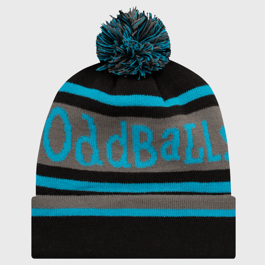 oddballs bobble beanie hat black grey sky £ 19 . 99