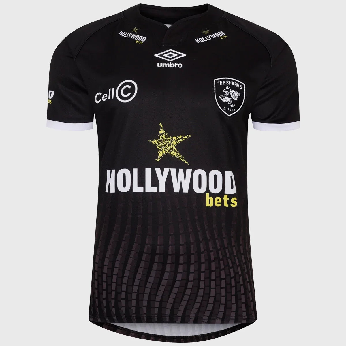 Umbro Hollywoodbets Sharks Men's Home Replica Rugby Shirt – Rugbystuff.com