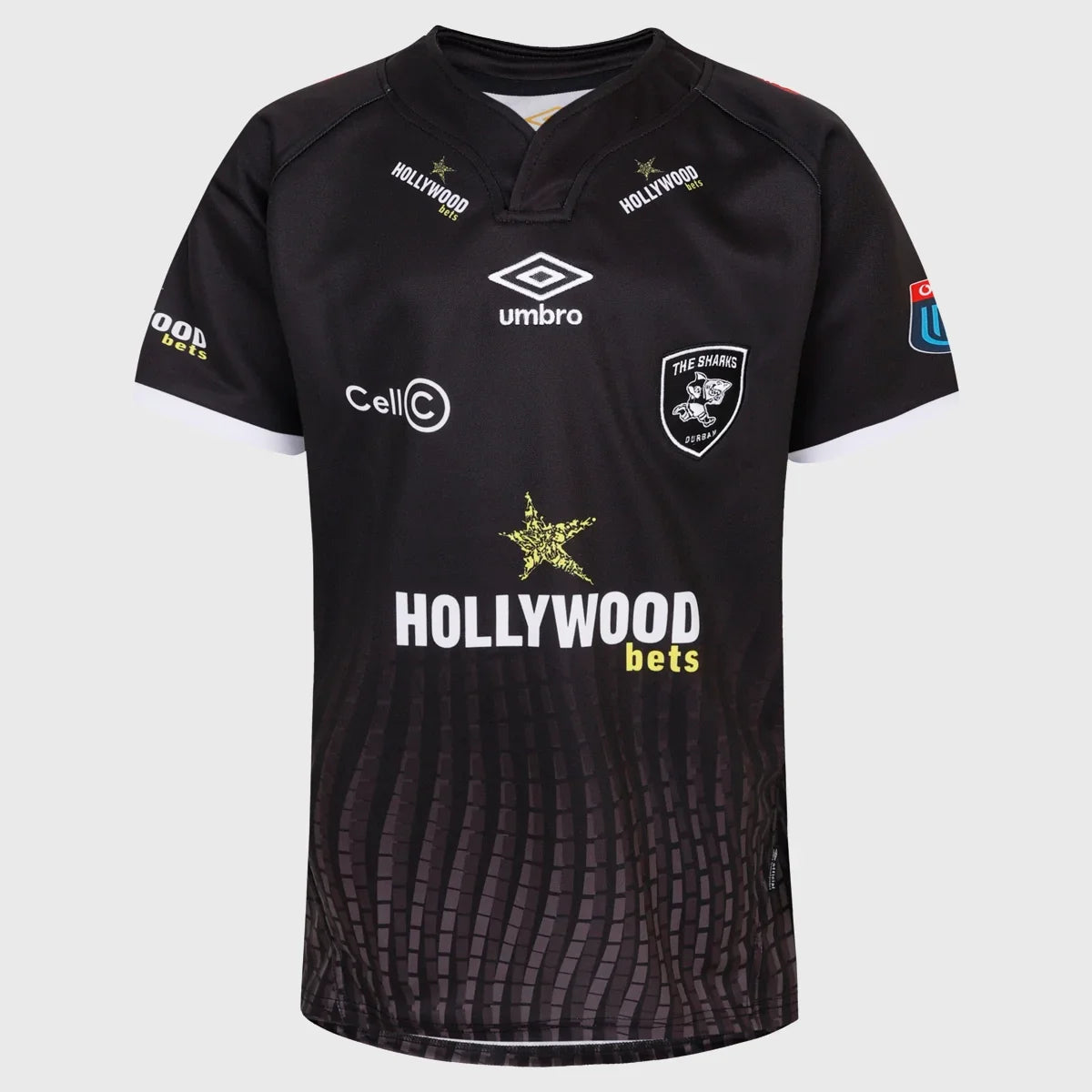 Umbro Hollywoodbets Sharks Kid's Home Replica Rugby Shirt – Rugbystuff.com