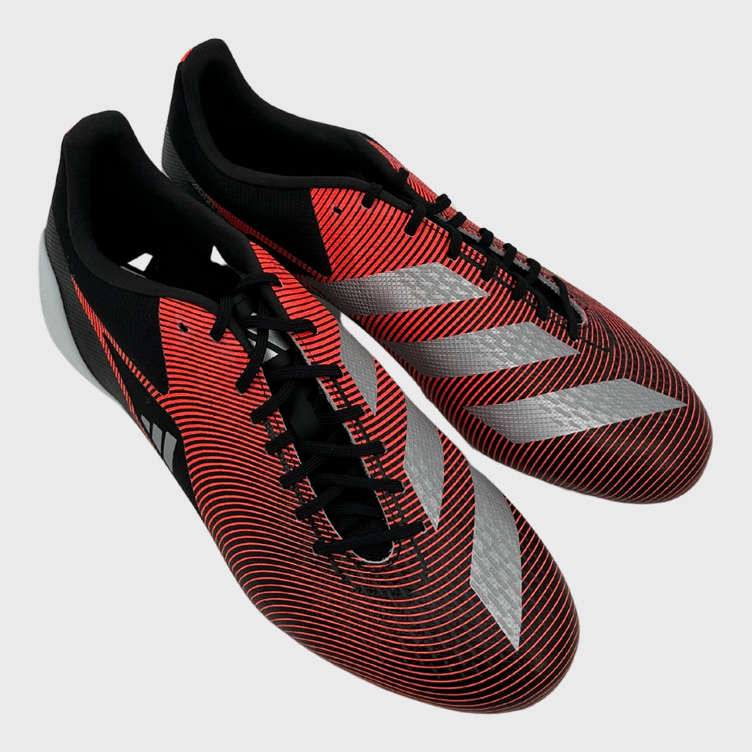 Adidas Adizero RS15 Pro FG Rugby Boots Black/Red – Rugbystuff.com