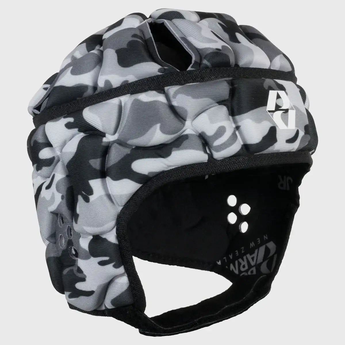 Body Armour Club Rugby Headguard Black Camo | Scrum Cap Head Protection ...
