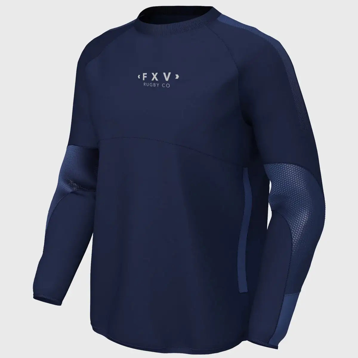 First XV Rugby Co Rugby Training Contact Top Navy Blue – Rugbystuff.com